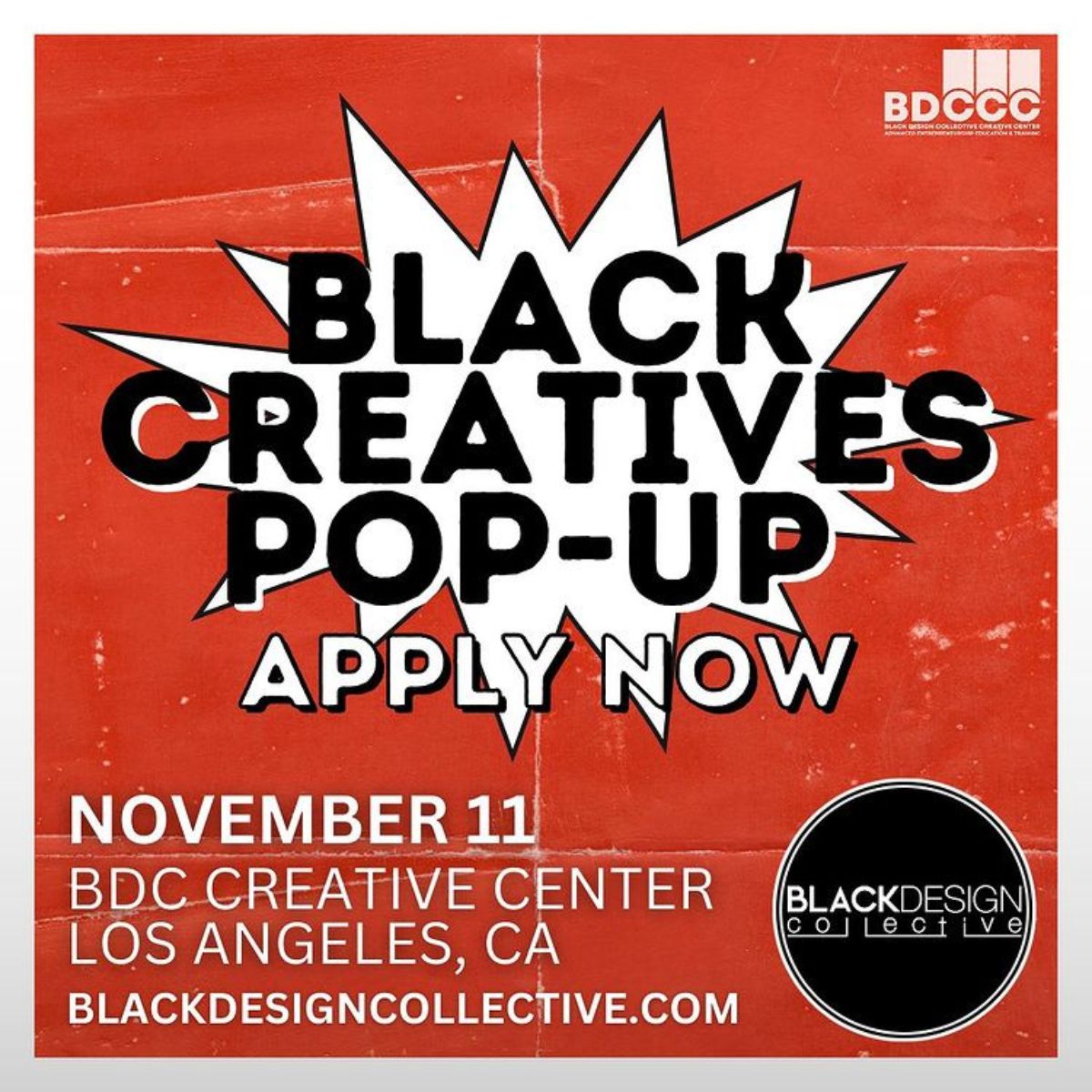 Black Creatives Pop-Up - Black Design Collective